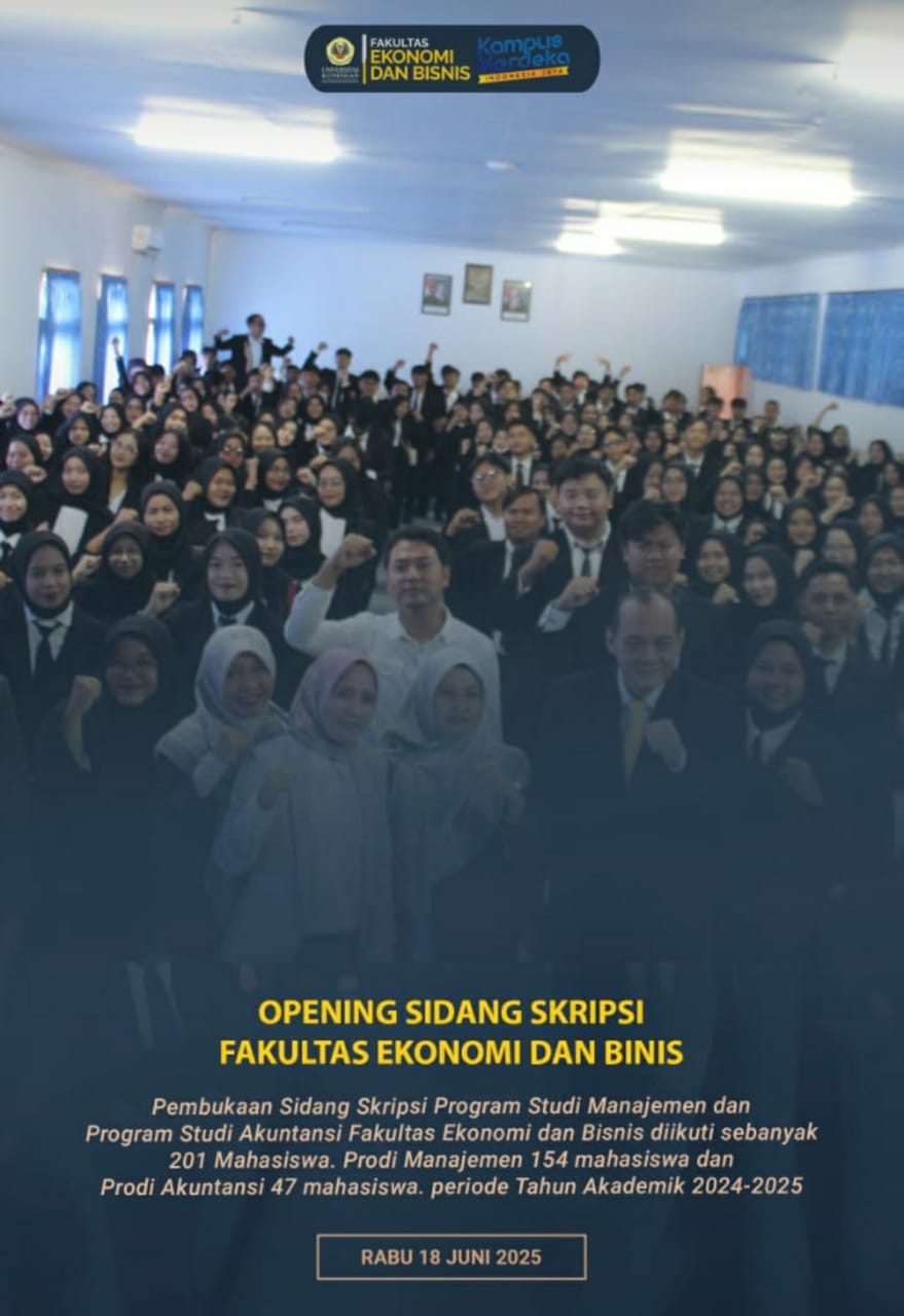 Opening Sidang Skripsi FEB UNIKU Resmi Dibuka, Dihadiri Dekanat Dan ...